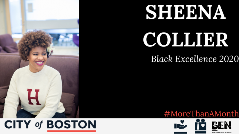 Black History Boston: Sheena Collier | Boston.gov