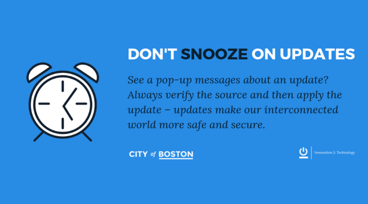 October 2021: Cybersecurity Awareness Month | Boston.gov